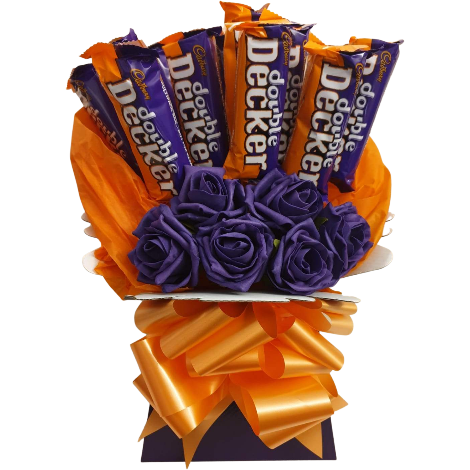 Cadburys Double Decker With Roses – Goat Gifts
